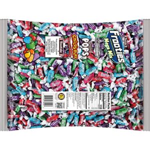 Frooties Mega Mix Assorted Fruit Flavor Chewy Candy 450 Piece / 50.06 oz Bag