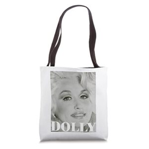 vintage classic dolly parton tote bag