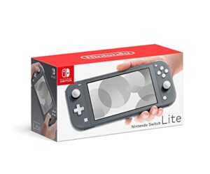 nintendo switch lite hand-held gaming console – gray (hdh-001) (renewed)