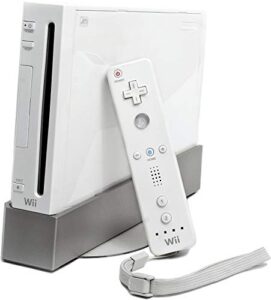 nintendo wii console, white (renewed)