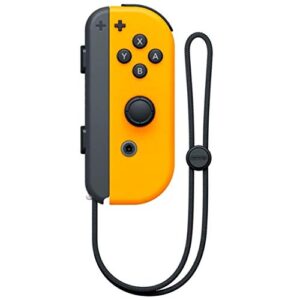 nintendo genuine switch joy con wireless controller neon orange (right)