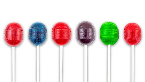 Tootsie Roll Charms Super Blow Pop Lollipops - Dual Candy and Gum Suckers - Bulk Treat for Kids and Adults - Assorted Flavors, 48 Count