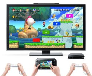 Nintendo Wii U Black Premium Pack (32GB) + New Super Mario Bros.U + New Super Luigi U