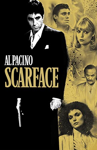 Scarface Vintage 1983 Poster Reprint - Gangster Movie Poster Print (11x17 Inches)