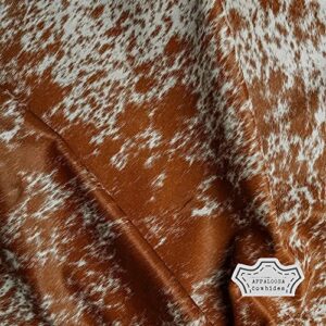 Natural Brown Speckled Cowhide Rug (5' x 7')