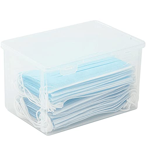 Grey990 Storage Face Cover Storage Box Multi-functional Waterproof Clear Versatile Wet Wipe Container for Bedroom