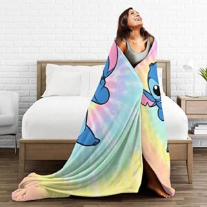 Noichzc Cartoon Blanket Ultra-Soft Fleece 50''x40'' Blanket for Couch Bed Warm Plush Throw Blanket Suitable for All Season