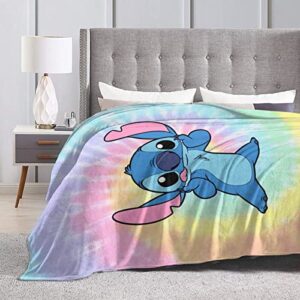 Noichzc Cartoon Blanket Ultra-Soft Fleece 50''x40'' Blanket for Couch Bed Warm Plush Throw Blanket Suitable for All Season