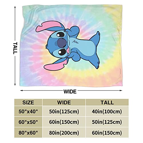 Noichzc Cartoon Blanket Ultra-Soft Fleece 50''x40'' Blanket for Couch Bed Warm Plush Throw Blanket Suitable for All Season