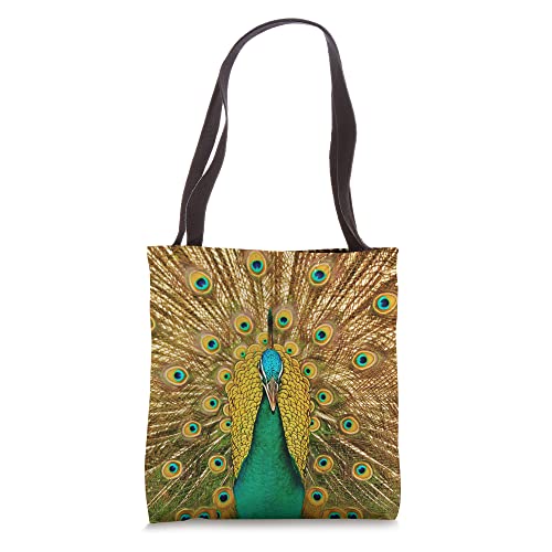 Peacock Animal Peacock Feathers Tote Bag