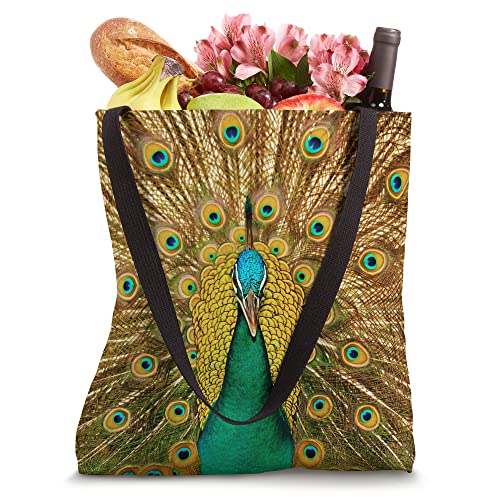 Peacock Animal Peacock Feathers Tote Bag