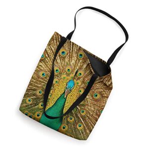 Peacock Animal Peacock Feathers Tote Bag