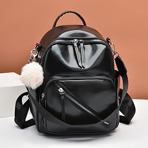 KUANG! Women Pu Leather Backpack Rucksack Travel Shoulder Handbag for Backpack Bags Girls Small School Bag Casual Daypack