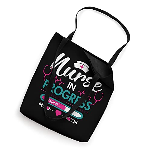 Nurse In Progress Funny Nursing Student Future Nurse Tote Bag