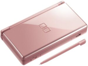 nintendo ds lite – metallic rose (renewed)