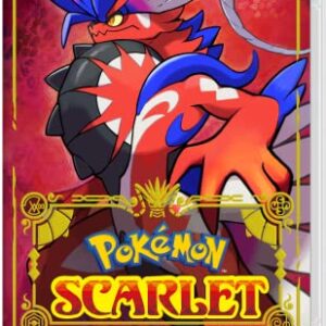 Nintendo Switch: Pokemon Scarlet Video Game - Region Free