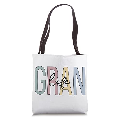 Gran Life Gran Grandma Boho Gran Grandmother Tote Bag