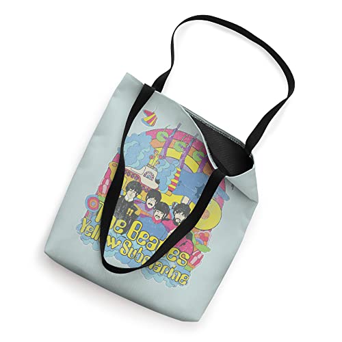 The Beatles: Yellow Submarine Collage Tote Bag