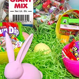 Assorted Candy - Easter Egg Filler Candies - 5 LB - Pinata Candy - Individually Wrapped Bulk Candy Variety Bag - For Office, Birthdays, Parade and More