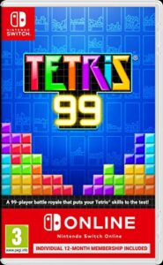 tetris 99 + nso (nintendo switch)