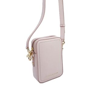 Marc Jacobs H131L01RE21-696 Peach Whip Pink With Gold Hardware Women's North South Leather Crossbody Bag