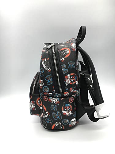 Loungefly Disney Star Wars Darkside Tattoo All Over Print Mini Bag