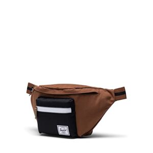 Herschel Seventeen, Saddle/Black, One Size