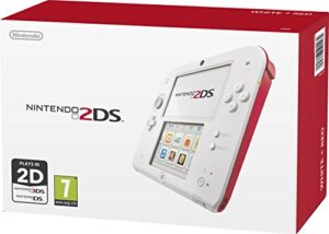 nintendo 2ds – scarlet red / white (renewed)