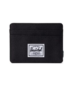 herschel supply co. charlie rfid black/black 1 one size