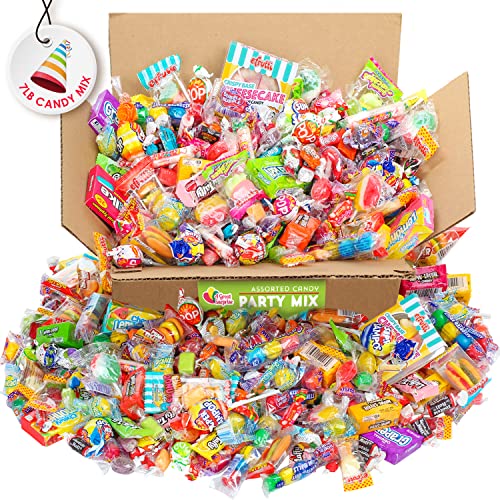 A Great Surprise Assorted Candy Mix - Individually Wrapped Candies - Easter Variety - Egg Filler - Bulk Parade Candy - Pinata Candy Mix - 7 Pounds