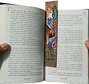 Amate Bookmarks by Jacq & Jürgen 5 Pack Hand Painted Mexican Unique Art