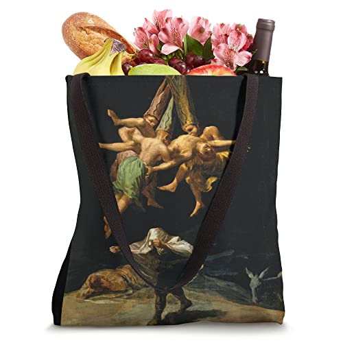 Witches Sabbath Flight Goya Tote Bag