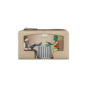 loungefly: star wars: greedo wallet – multicolor, amazon exclusive