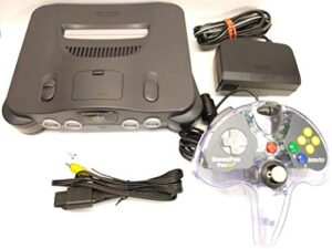 nintendo n64 console bundle w/ one controller (renewed)