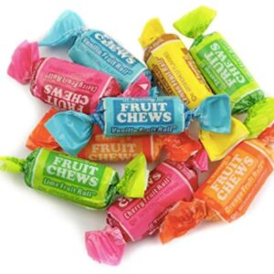 Tootsie Roll Fruit Chews 5-Flavor Individually Wrapped Bulk Multicolored Taffy Candy (5 Pound)