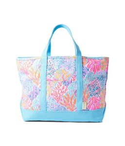 lilly pulitzer mercato tote multi splashdance one size