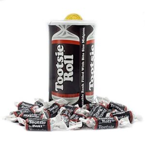 tootsie bank with tootsie rolls, peanut-free, gluten-free, kosher certified, individually wrapped, 4oz (single)