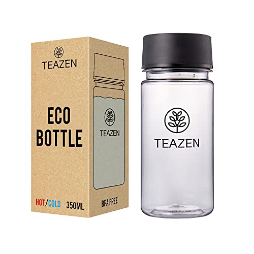 TEAZEN Eco Bottle-12oz 350ml, Reusable Drinking Water Bottle, Lightweight Leak-Proof Design-BPA Free- Wide Mouth & Easy to Clean (Classic)