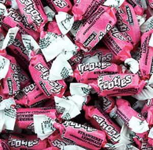 strawberry lemonade frooties individually wrapped bulk chewy pink tootsie roll candy (5 pound)