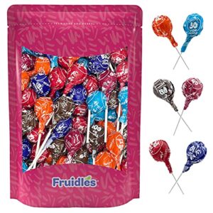 tootsie roll pop, original twist midgees, peanut-free, gluten-free, individually wrapped, 6 flavor variety pack (12 count (half-pound))