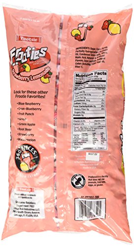 Strawberry Lemonade Frooties Tootsie Roll wrapped chewy candy 38.8 oz