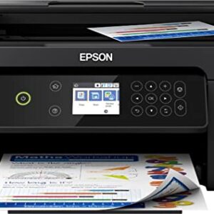 Epson Expression Home XP-4100 All-in-One Wireless Color Inkjet Printer, Black - Print Copy Scan - 10.0 ipm, 5760 x 1440 dpi, 2.4" Color LCD, Auto 2-Sided Printing, Voice-Activated, USB, Wi-Fi Direct