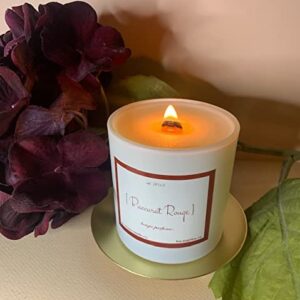 Baccarat Rouge 540 Inspired Soy Candle Wood Wick Long Lasting | Gift Idea Home Decor Luxury