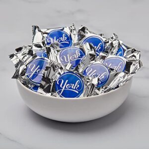 YORK Dark Chocolate Covered Minty, Gluten Free, Individually Wrapped Peppermint Patties Candy Bulk Party Pack, 35.2 oz