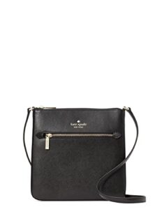 kate spade sadie north south crossbody purse (black)