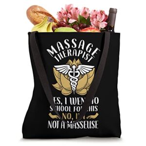 Licensed Massage Therapist Therapy Tote Bag