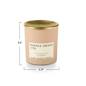 ILLUME Verde Lidded Jar Candle, Fig & Pampas Grass