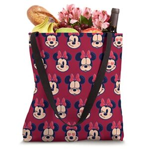 Disney Minnie Mouse Emoticon Expressions Pink Tote Bag