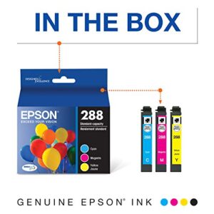 EPSON T288 DURABrite Ultra Ink Standard Capacity Color Combo Pack (T288520-S) for select Epson Expression Printers