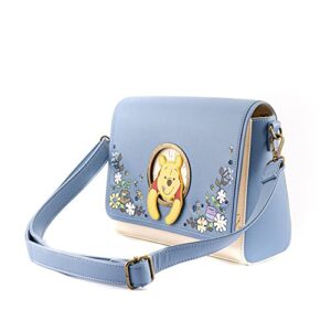 Loungefly x Disney Winnie the Pooh 95th Anniversary Celebration Peek-a-Pooh Crossbody Purse